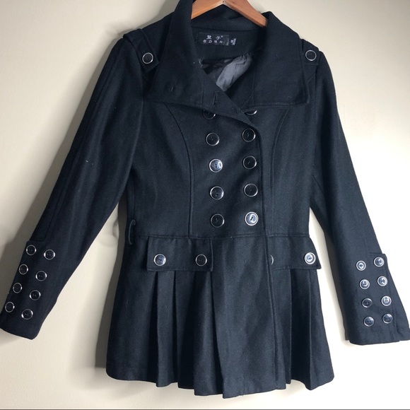 Jackets & Coats | Black Button Up Jacket | Poshmark
